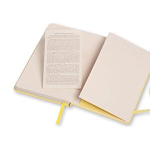 Moleskine Classic Notebook, Pocket, Plain, Citron Yellow, Hard Cover (8051272893670)