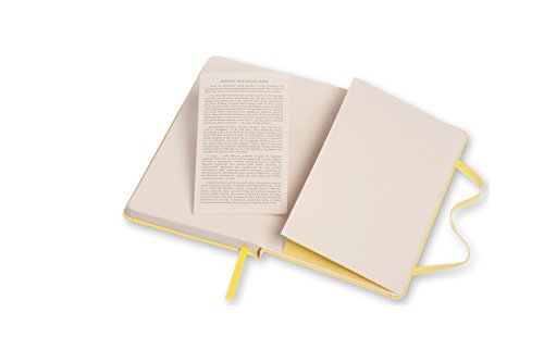 Moleskine Classic Notebook, Pocket, Plain, Citron Yellow, Hard Cover (8051272893670)