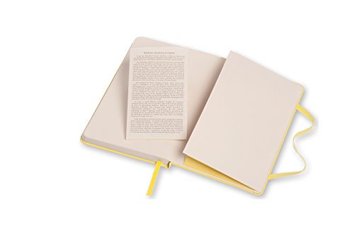 Moleskine Classic Notebook, Pocket, Plain, Citron Yellow, Hard Cover (8051272893670)