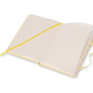 Moleskine Classic Notebook, Pocket, Plain, Citron Yellow, Hard Cover (8051272893670)