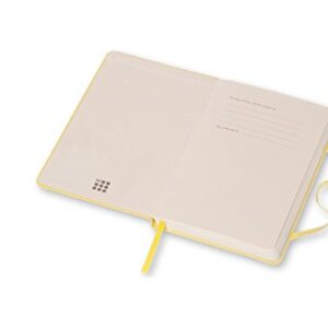 Moleskine Classic Notebook, Pocket, Plain, Citron Yellow, Hard Cover (8051272893670)