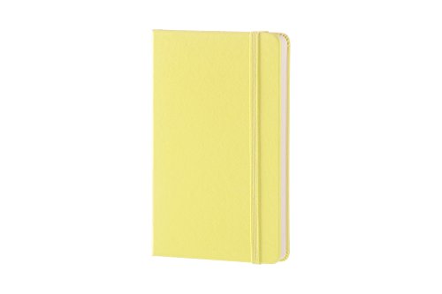 Moleskine Classic Notebook, Pocket, Plain, Citron Yellow, Hard Cover (8051272893670)