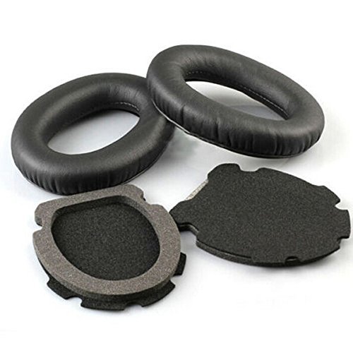 1 Pair of Replacement Ear Pads Cushions for Bose Aviation Headset X A10 Headphones