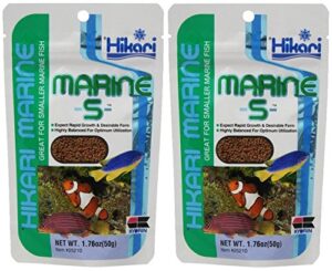 hikari usa inc marine s pellets, 1.76 ounces per pack (2 pack)