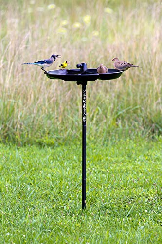 Seed Catcher Tray (Seed Buster) for Wild Bird Feeders, fits only 1-INCH STRAIGHT BIRDING pole (outside diameter), pole and feeder NOT included