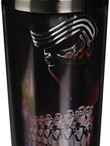 Silver Buffalo SE0387ST Disney Star Wars Ep7 Villain Group Poster Stainless Steel Travel Mug, 16 oz, Multicolor