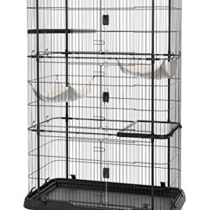 Prevue Pet Products Premium/Deluxe Cat Home, Black