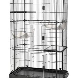 Prevue Pet Products Premium/Deluxe Cat Home, Black