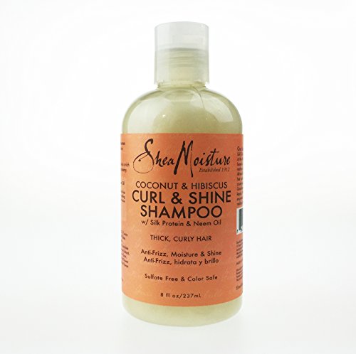 SheaMoisture Coconut Hibiscus Curling Shampoo 8oz