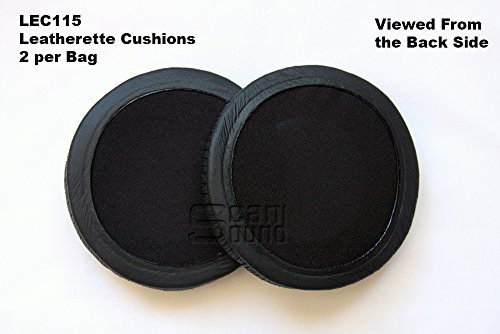 Scan Sound, Inc. 115mm Size Leatherette Headphone Cushions - Bag of 2