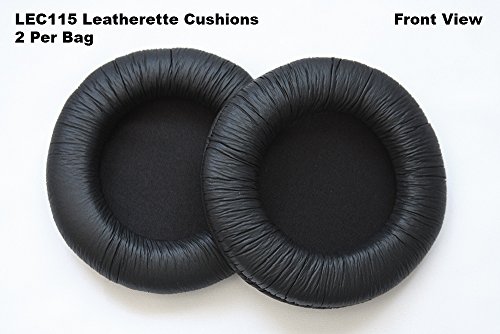 Scan Sound, Inc. 115mm Size Leatherette Headphone Cushions - Bag of 2