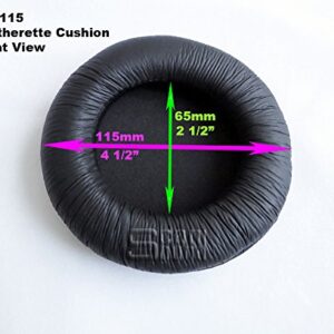 Scan Sound, Inc. 115mm Size Leatherette Headphone Cushions - Bag of 2