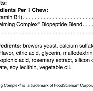 Pet Naturals Calming for Dogs, 30 Chews - Naturally Sourced Stress and Anxiety Calming Ingredients for Behavior Support - Vet Recommended