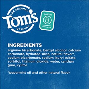 Tom's of Maine Fluoride-Free Rapid Relief Sensitive Toothpaste, Fresh Mint, 4 oz. (Packaging May Vary)