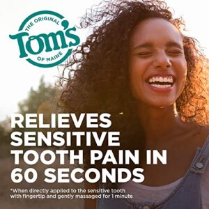 Tom's of Maine Fluoride-Free Rapid Relief Sensitive Toothpaste, Fresh Mint, 4 oz. (Packaging May Vary)