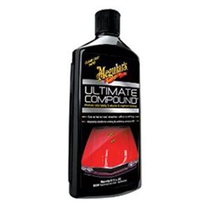 meguiar's ultimate compound scratch can be used by hand or machine 15.2 oz.