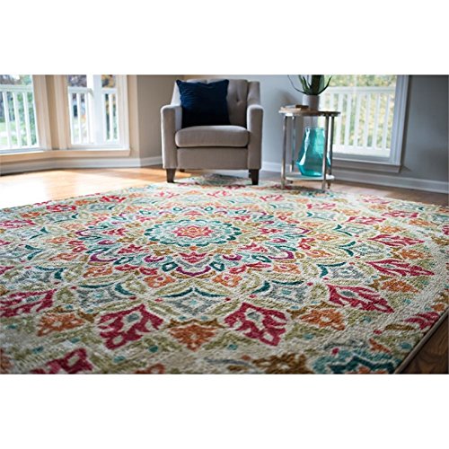 Mohawk Home Jerada Floral Sphere Area Rug (5'x8')