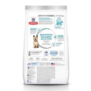 Hill's Science Diet Dry Dog Food, Adult, Healthy Mobility Small Bites, Chicken Meal, Brown Rice & Barley Recipe, 4 lb. Bag