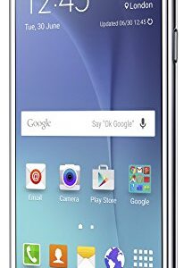 Samsung Galaxy J7 (16GB) J700F - 5.5" Dual SIM Unlocked Smartphone, International Model (White)