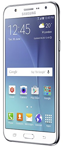 Samsung Galaxy J7 (16GB) J700F - 5.5" Dual SIM Unlocked Smartphone, International Model (White)