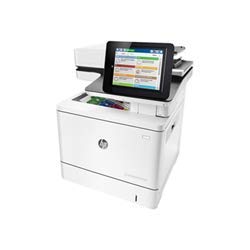 color laserjet enterprise flow mfp m577c wireless printer, copy/fax/print/scan, sold as 1 each