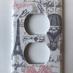 Paris Light Switch Cover - Various Size Light Switchplates Offered