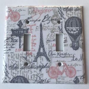 Paris Light Switch Cover - Various Size Light Switchplates Offered