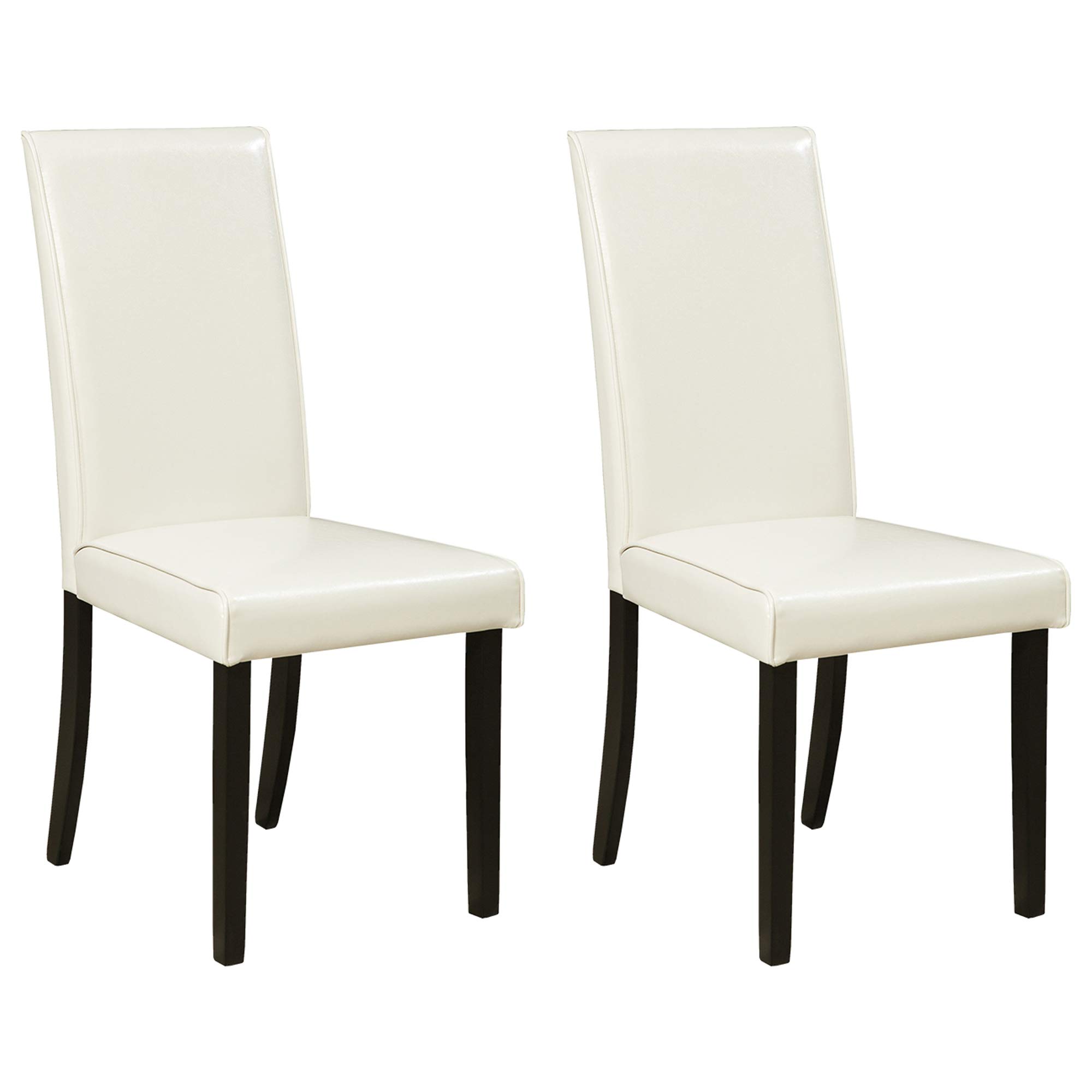 Signature Design by Ashley Kimonte Parsons 19" Dining Room Chair, Set of 2, Ivory