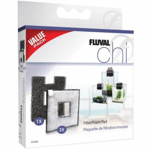 fluval a1426 chi i/ii filter foam/pad combo pack (replaces a1421)