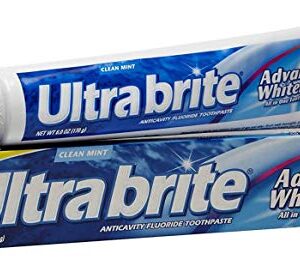 Ultra Brite Reg Size 6z Ultrabrite Advanced Whitening Toothpaste