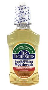 dr. tichenor's all natural peppermint mouthwash - 8 ounce (pack of 3)