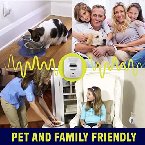 Bell and Howell Ultrasonic Pest Repeller Home Kit (Pack of 6), Ultrasonic Pest Repeller, Pest Repellent for Home, Bedroom, Office, Kitchen, Warehouse, Hotel, Safe for Human and Pet