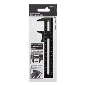 midori cl slide ruler black (42259006)