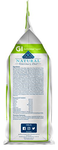 Blue Buffalo Natural Veterinary Diet GI Gastrointestinal Support Dry Cat Food, Chicken 7-lb bag