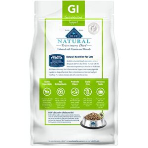 Blue Buffalo Natural Veterinary Diet GI Gastrointestinal Support Dry Cat Food, Chicken 7-lb bag