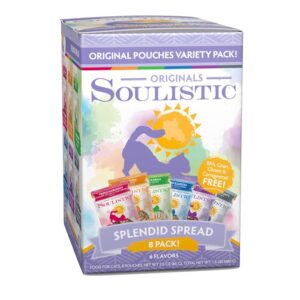 soulistic originals splendid spread variety pack wet cat food, 3 oz., count of 8