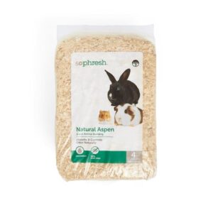 so phresh natural aspen small animal bedding, 56.6 liters (3456 cu. in.)