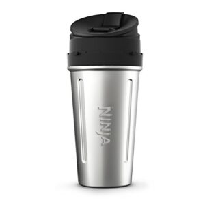 ninja xskdwss24 blenders-accessories, 24 oz, stainless steel