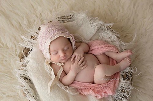 Burlap Blanket Newborn Photography Prop Baby Photo Prop Blanket