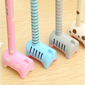 KitMax (TM) Pack of 12 Pcs Cute Cool Giraffe Donkey Zebra Shape Personalized Promotional Ballpoint Pens Office School Supplies Students Children Gift