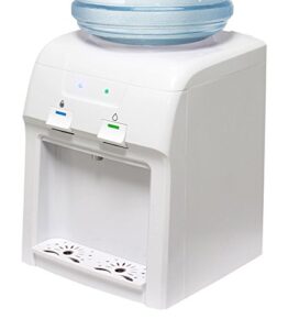 vitapur countertop room cold water dispenser, white