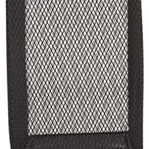 U Brands Mesh Steel Desktop Hanging File Holder, Letter Size, 12.4" x 9.53" x 5.5", Black - 457U00-06