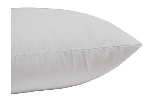 MoonRest Set of Four - Synthetic Down Pillow Insert, Hypoallergenic Down Alternative Pillow Form Stuffer for Shams Sofa and Bed Pillow 18" x 18"