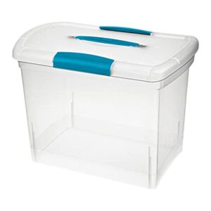 STORAGE BOX LARGE CLEAR