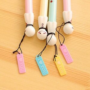 Pack of 12 Pcs 0.38 Mm Cute Cool Japanese Sunny Doll Gel Ink Pen Office School Supplies Students Children Gift by BLUECELL