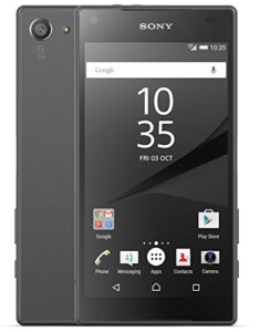 sony xperia z5 compact e5803 32gb black, unlocked international gsm model, no warranty