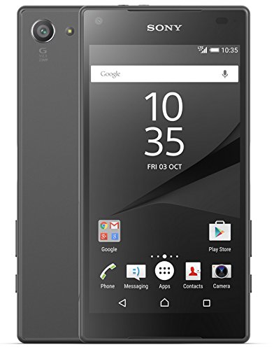 Sony Xperia Z5 Compact E5803 32GB Black, Unlocked International GSM Model, No Warranty