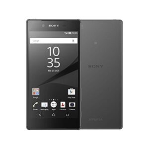 sony xperia z5 e6683 32gb black, 5.2", dual sim, gsm unlocked international model, no warranty