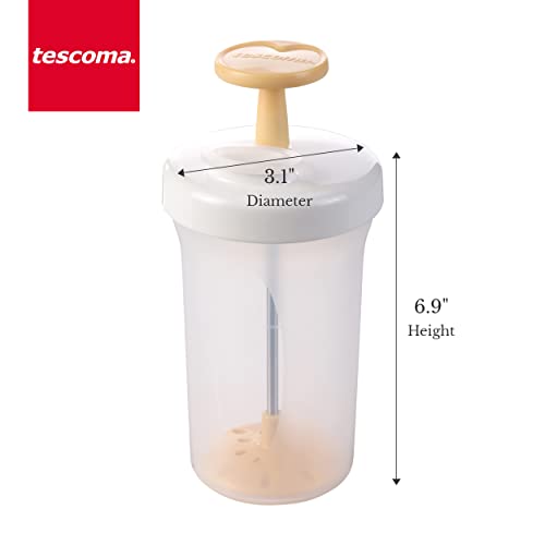 Tescoma Butter Maker Della Casa, Manual Butter Churner for Homemade Butter Recipes - Fresh Butter Churner - Dishwasher Safe - 3.1 x 6.9 inches