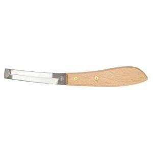 derby originals professional hoof knife, wooden